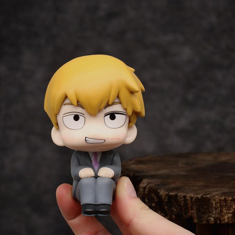Kawaii Mob Psycho 100 Anime Figures Reigen Arataka Q Edition Adorable ...