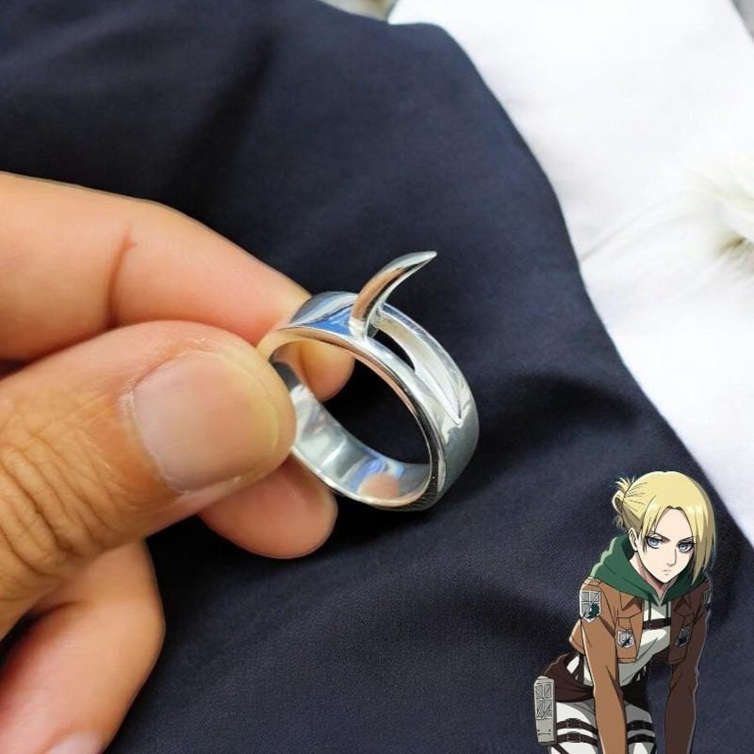 Attack on Titan Annie Leonhart Cosplay Ring Ani Reonhato Unisex ...