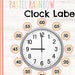 Pastel Rainbow Classroom Clock Labels - Etsy