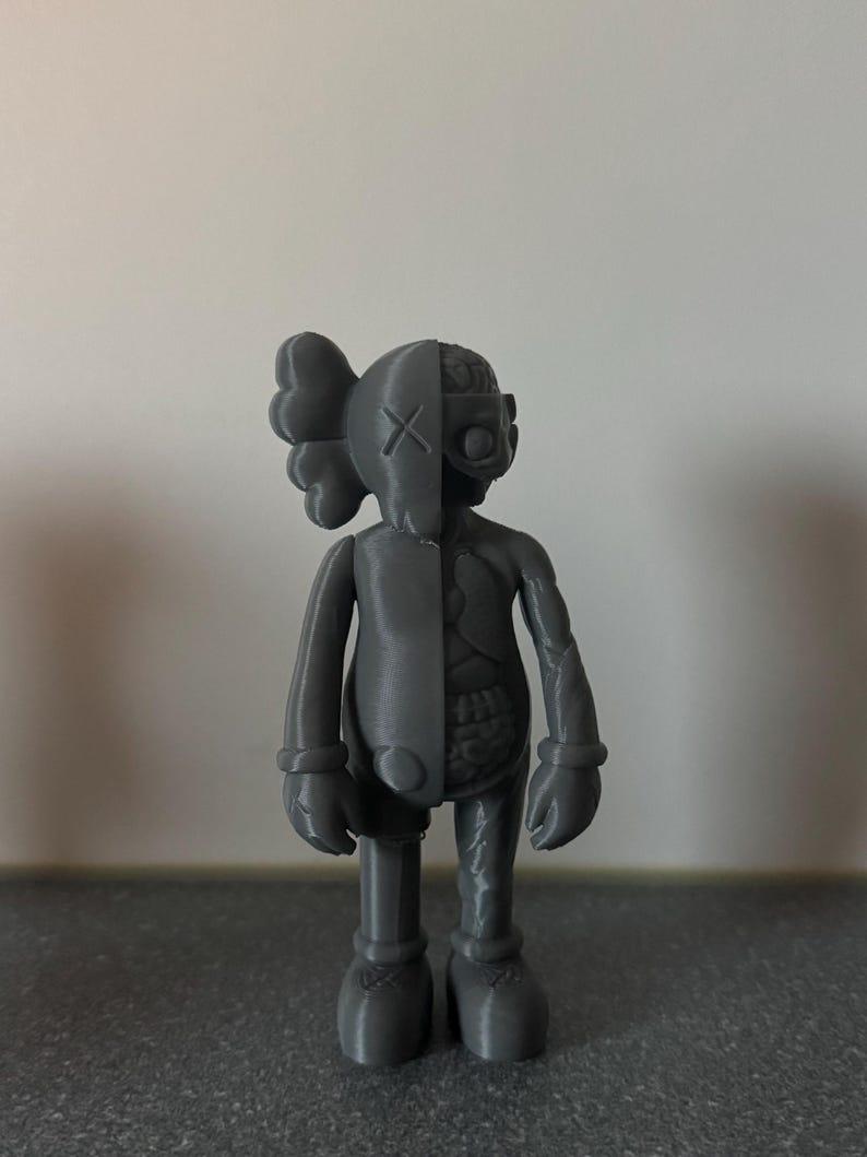 FLAYED KAWS ANALIZE Figurine Available in Various Colors 3D Printed Art ...