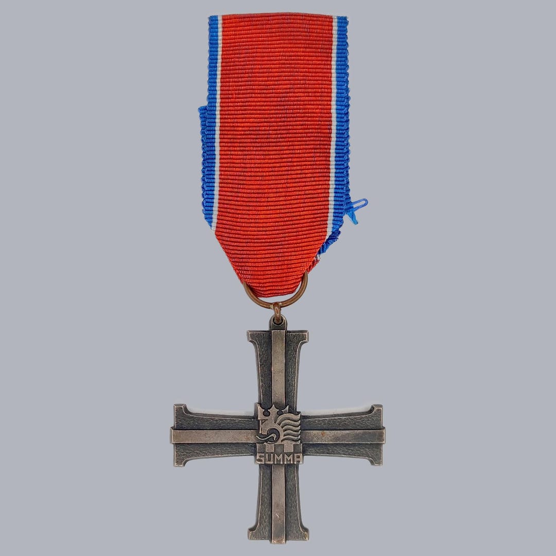 Original Finnish WWII Campaign Cross of Summa 1939-1940 WW2 #B037 - Etsy