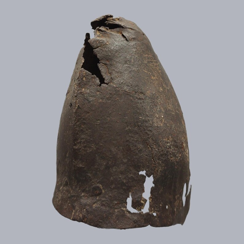 Antique Fragmental Bucket Helmet Cabasset 16th Century Medieval Middle ...