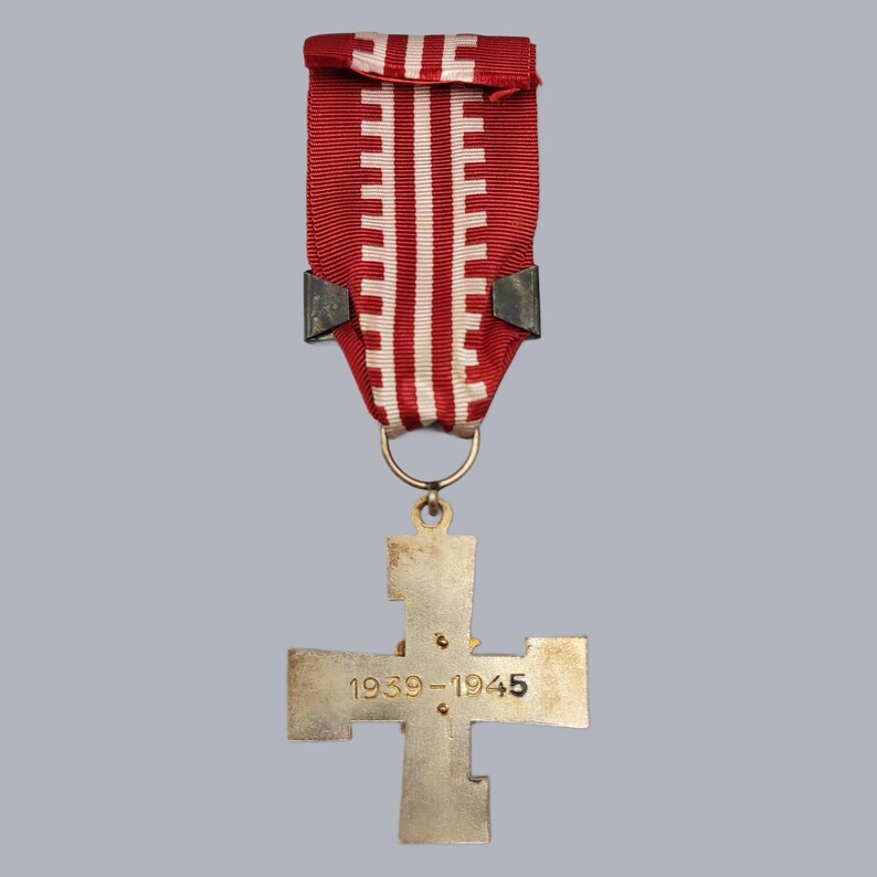Vintage Finnish Cross of the Headquarters Military Badge Päämajanristi ...