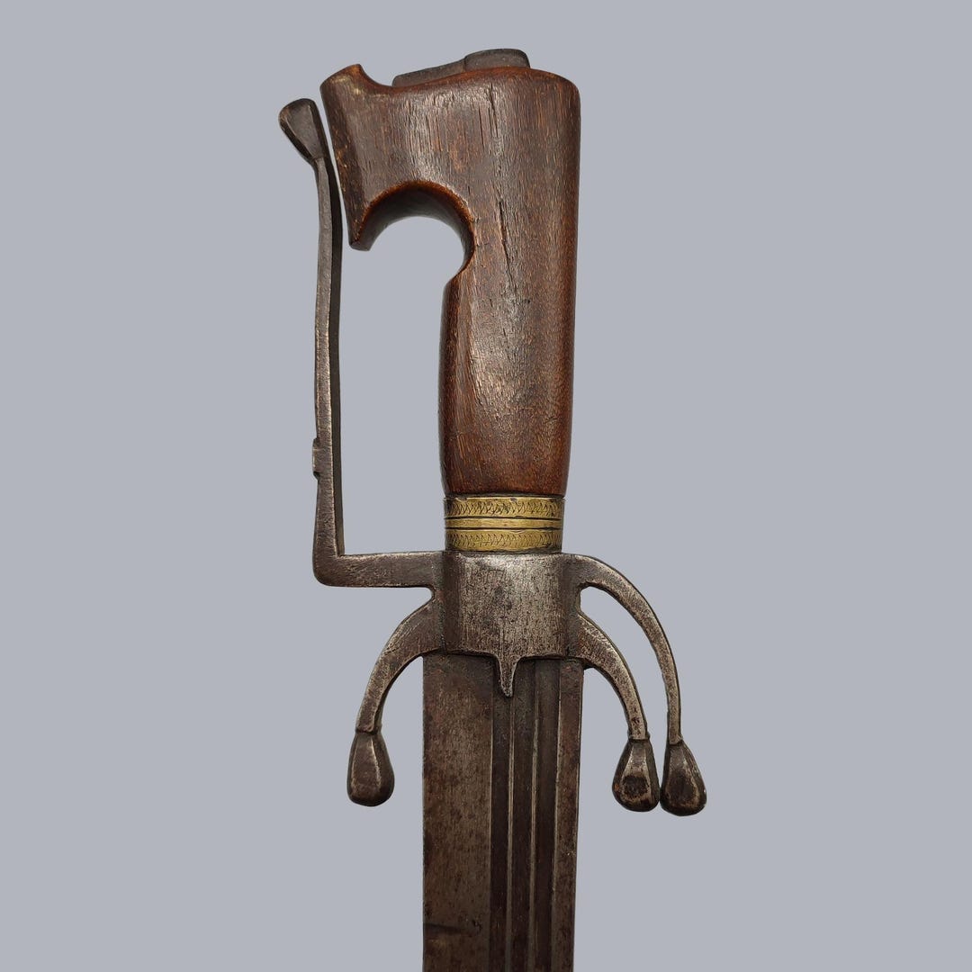 Antique Moroccan Nimcha Sabre 18th Century Saber Sword Islamic Zanzibar ...