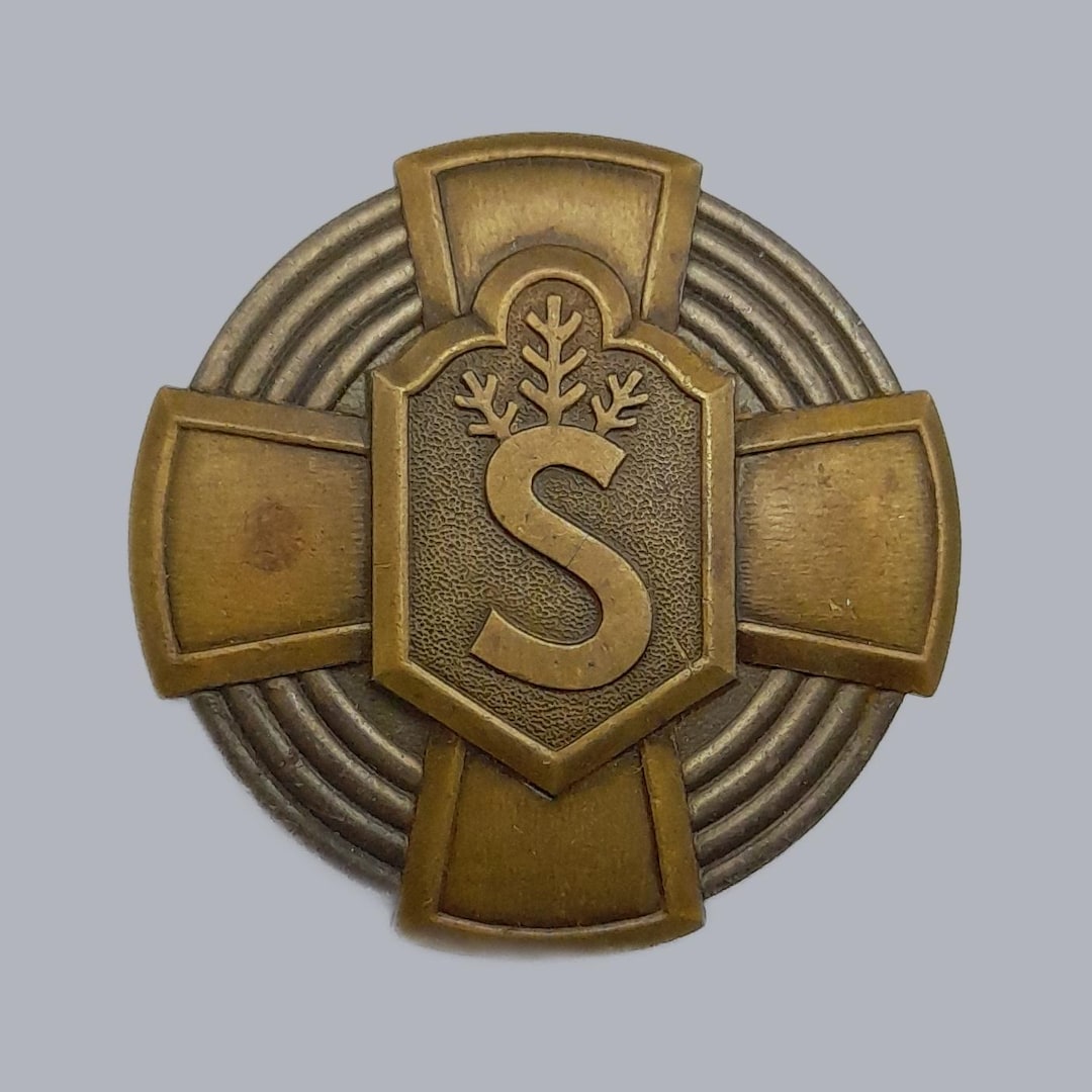Vintage Finnish Civil Guard M/1921 Badge of Recognition (3rd Class ...