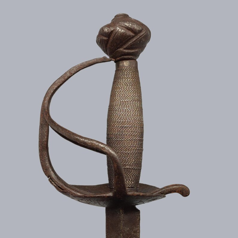 Antique North European Cavalry Trooper Sword 17th Century Baroque ...