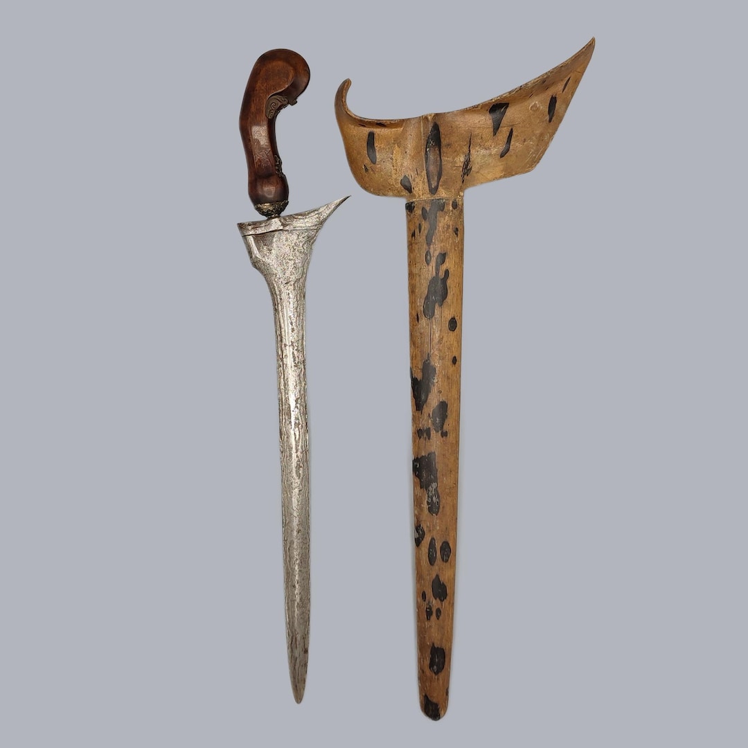 Antique Javanese Keris Kris Dagger Indonesian Malayan Southeast Asian ...