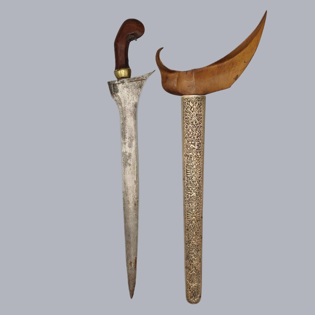 Antique Javanese Keris Kris Dagger Indonesian Malayan Southeast Asian ...