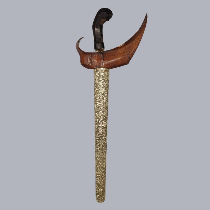 Antique Javanese Keris Kris Dagger Indonesian Malayan Southeast Asian ...