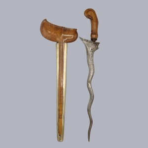 Antique Javanese Keris Kris Dagger Indonesian Malayan Southeast Asian ...