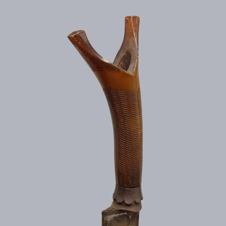 Antique Sumatran Sikin Panyang Sword Parang Keris Kris Dagger ...