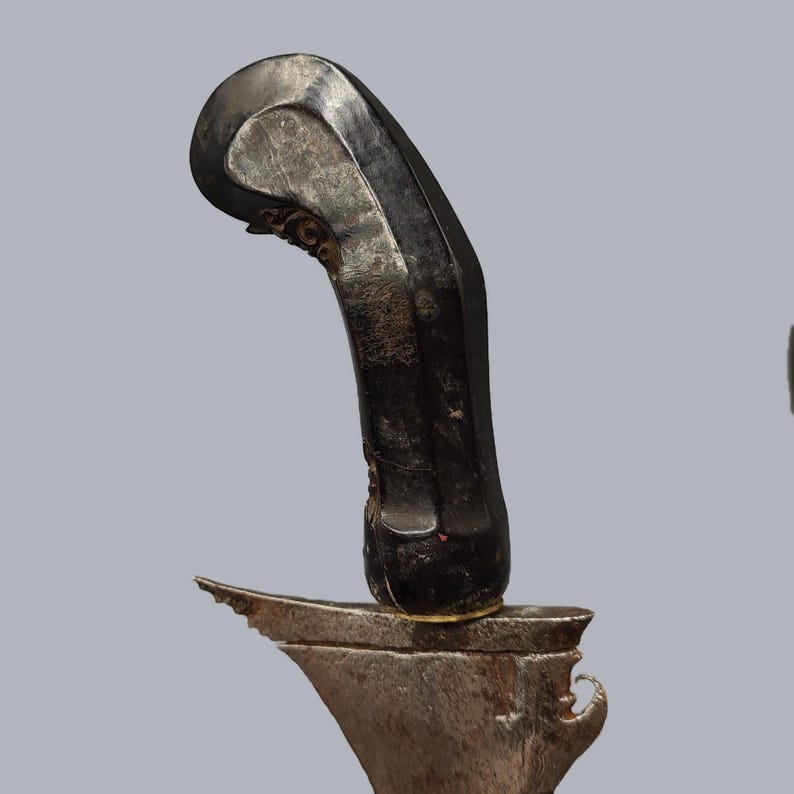 Antique Javanese Keris Kris Dagger Indonesian Malayan Southeast Asian ...