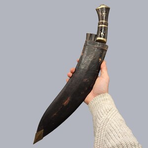 Vintage Indian Kukri Knife Antique Khukuri Nepal Nepalese South Asian ...
