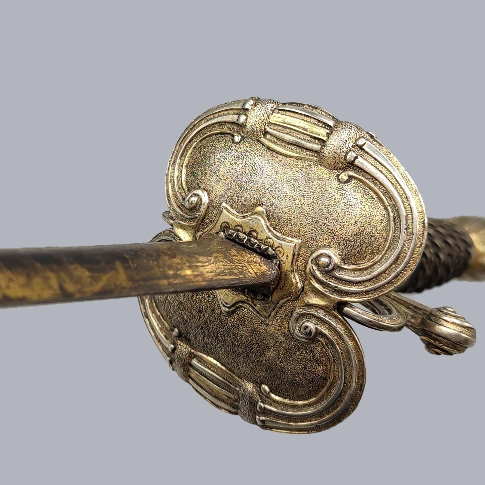 Antique Swedish Silvergilt-hilted Smallsword Dated 1796 18th Century ...