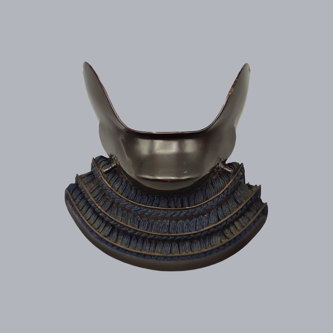 Antique Samurai Face Mask Hanpo From 1800s Japan for Armour Kabuto ...