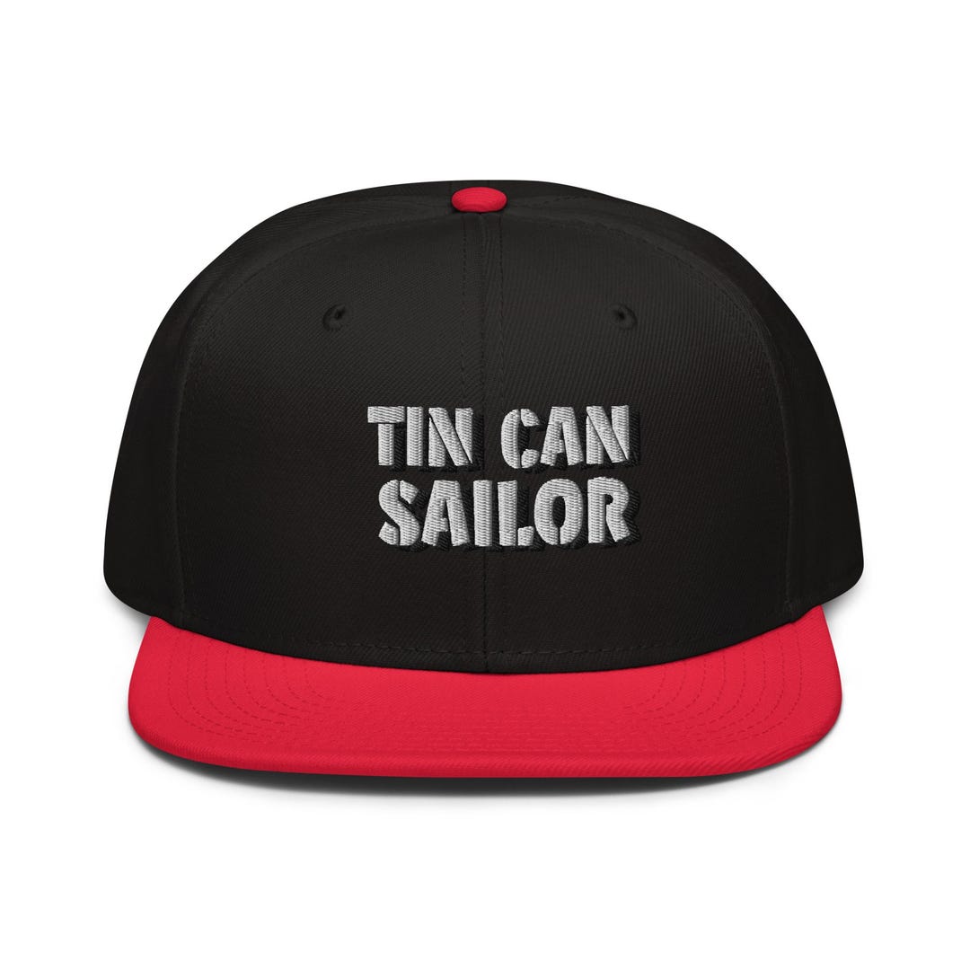Snapback Hat: Tin Can Sailor - Etsy