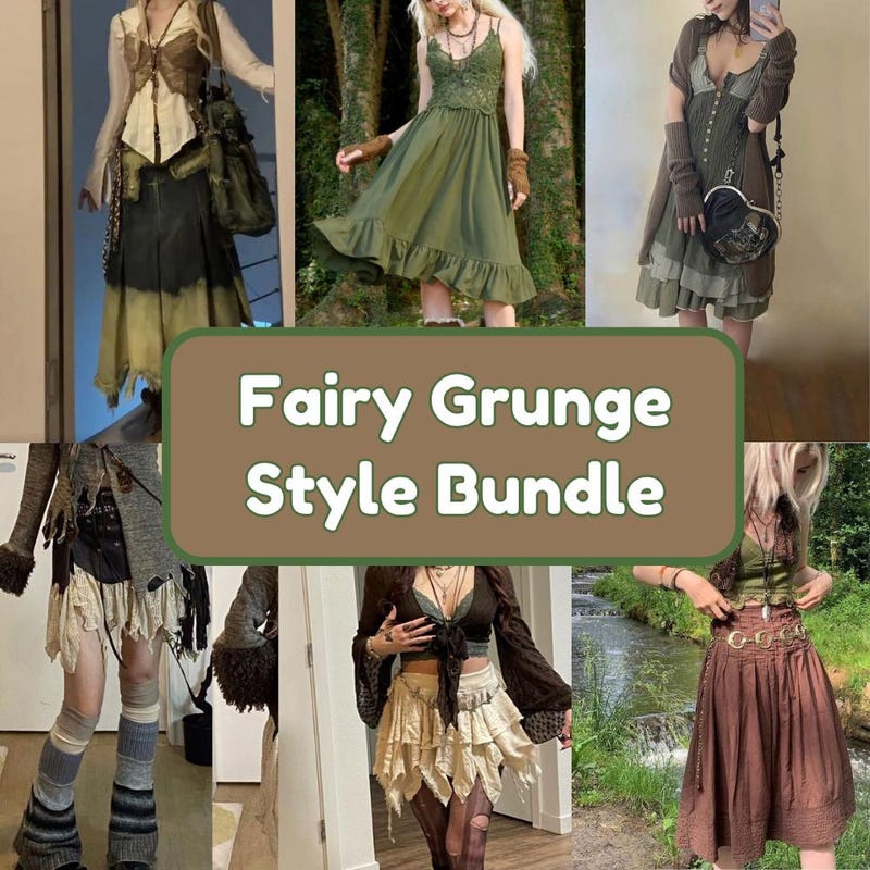 Fairy Grunge Clothes - Etsy