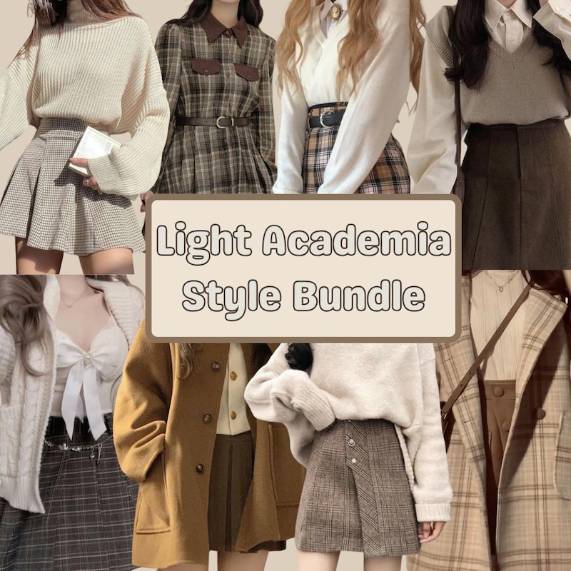 Light Academia Clothing - Etsy