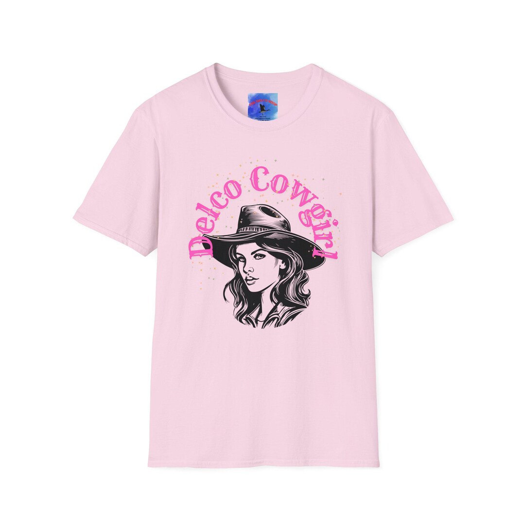 Delco Cowgirl T-shirt, Delco Country Music Lovers, Delco Girl Gift ...