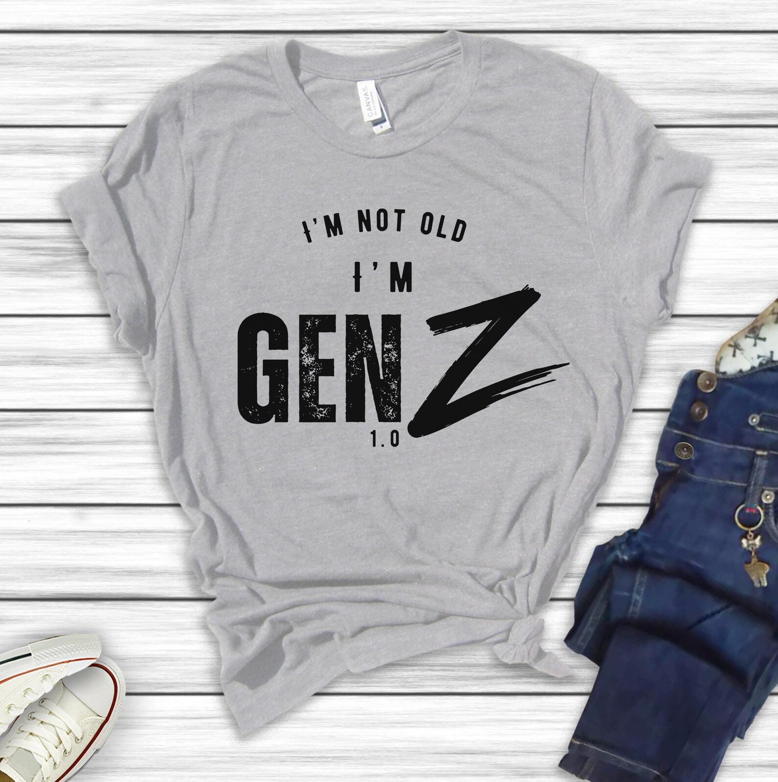 Gen Z Funny Shirt, Millennials Tshirt, Gen X Shirt, Not Old Graphic Tee ...