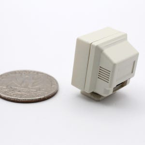 Miniature CRT Monitor: Retro MS-DOS Desktop Decor - Etsy