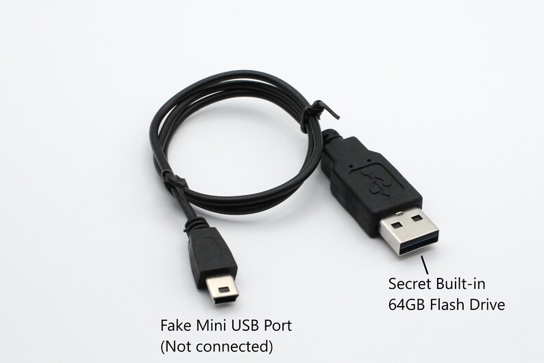 Stealthdrive: the Secret Hidden 64GB USB 3.0 Drive (built Inside a ...