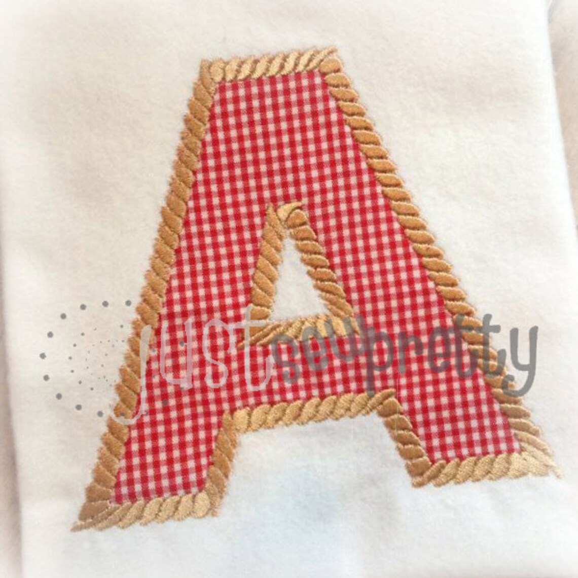 Block Rope Alphabet Font Embroidery Applique Design - Etsy