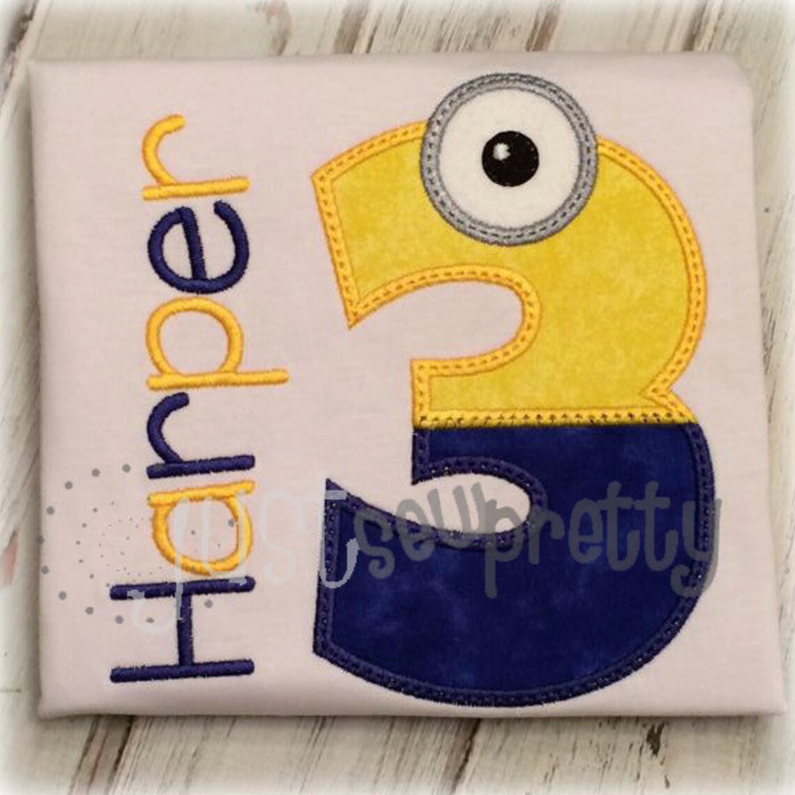Little Helper Number Set Embroidery Applique Design - Etsy