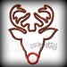 Rudy Deer Silhouette Woodland Embroidery Applique Design - Etsy
