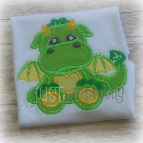 Dragon Applique - Etsy