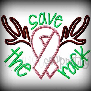 Save the Rack Awareness BC Embroidery Applique Design - Etsy