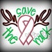 Save the Rack Awareness BC Embroidery Applique Design - Etsy