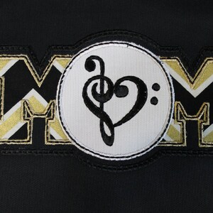 Band Music Mom Embroidery Applique Design - Etsy