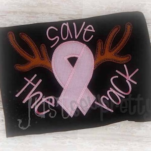 Save the Rack Awareness BC Embroidery Applique Design - Etsy