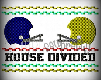 House Divided Embroidery - Etsy