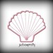 Scallop Shell Embroidery Applique Design - Etsy