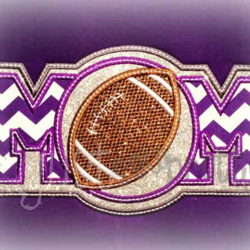 Football Applique - Etsy