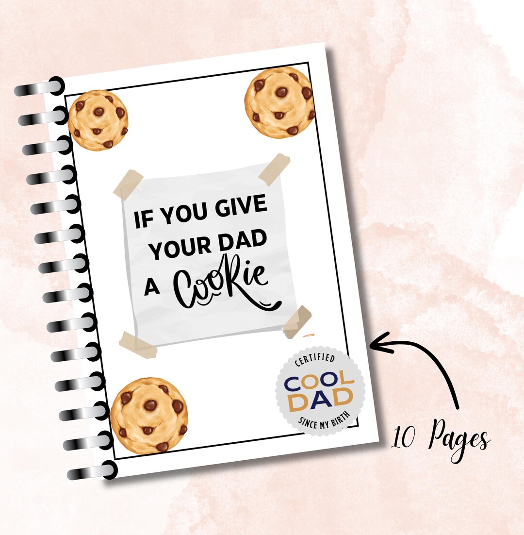 If You Give Your Dad a Cookie, Dad Appreciation Gift for Christmas ...
