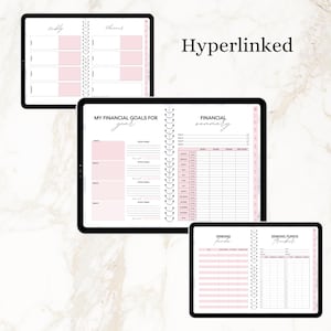Minimalist Digital Business Planner, Printable Business Planner Bundle ...