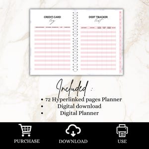 Minimalist Digital Business Planner, Printable Business Planner Bundle ...