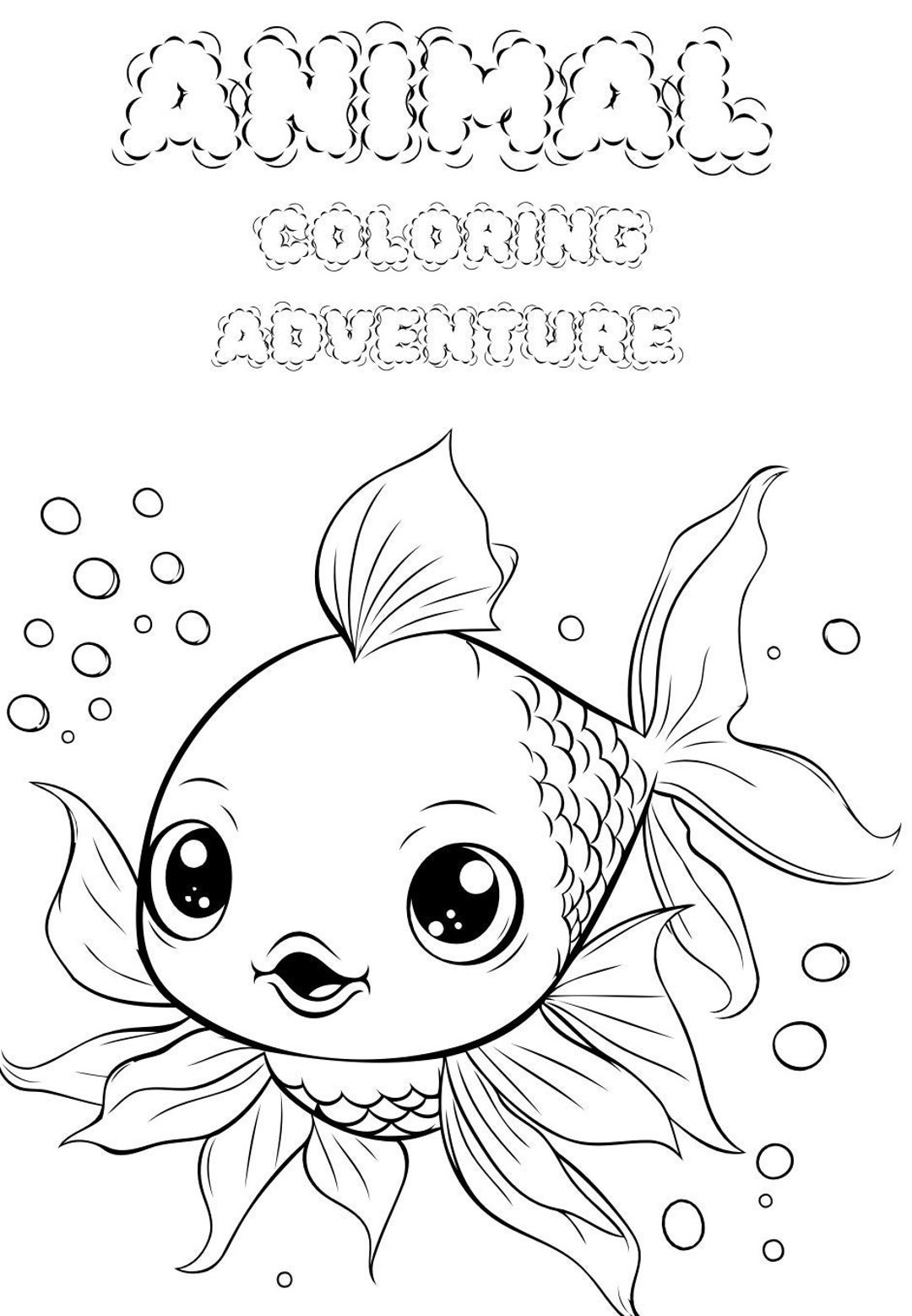 Animal Coloring Adventure - Etsy