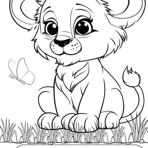 Animal Coloring Adventure - Etsy