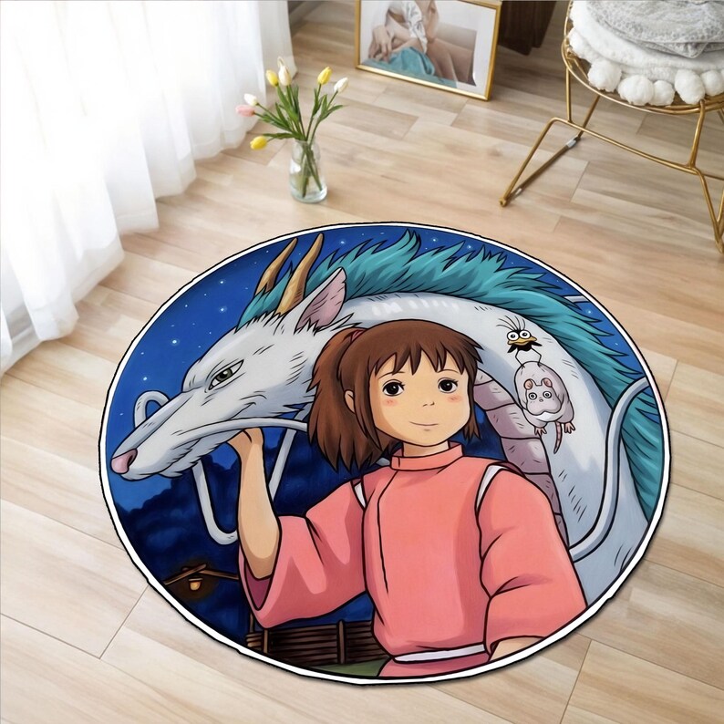 Totoro Anime Rug, Anime Carpet,japanese Anime ,japan Anime Rug, Boys ...