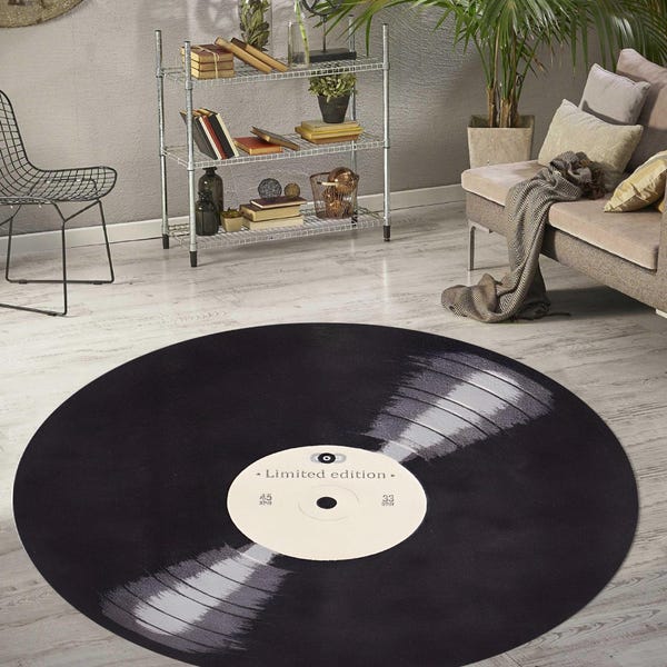Vinyl Rug - Etsy