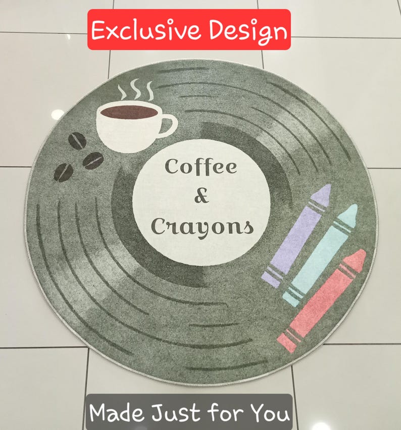 Round Koi Fish Rug, Japanese Zen Area Rug, Watercolor Pond Carpet ...