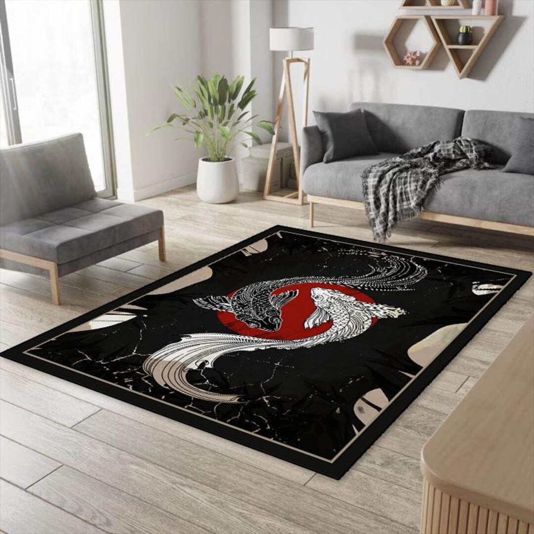 Japanese Rug, Japan Carpet, Japan Culture Rug, Japan Pattern Rug ...