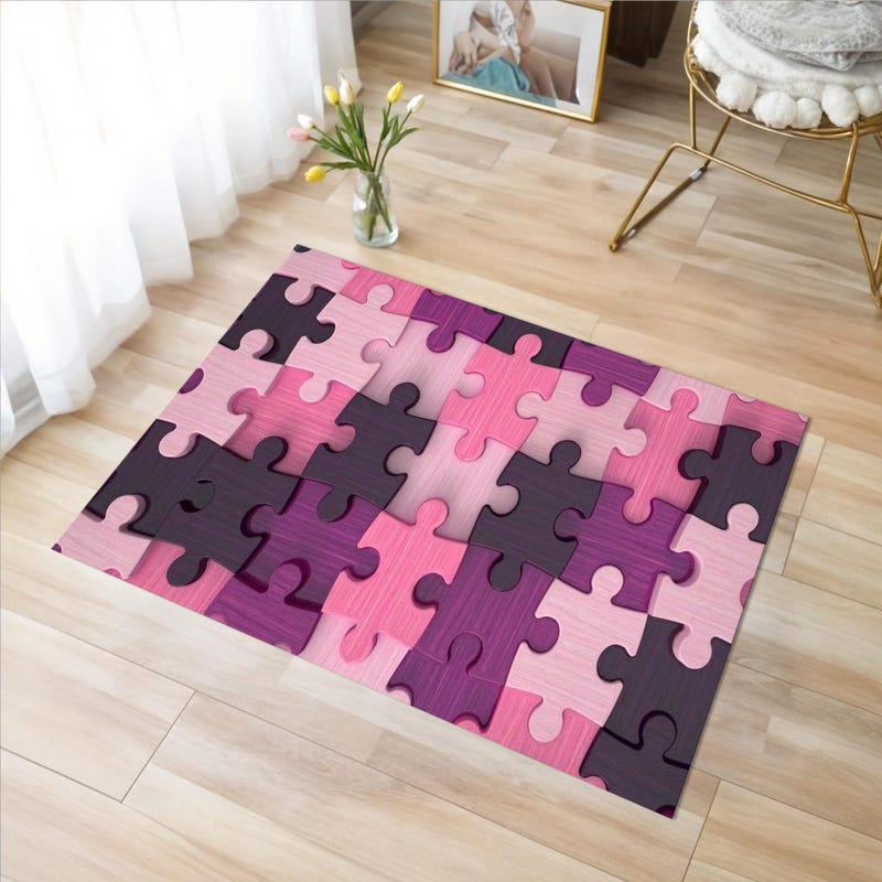 Puzzle Carpets - Etsy