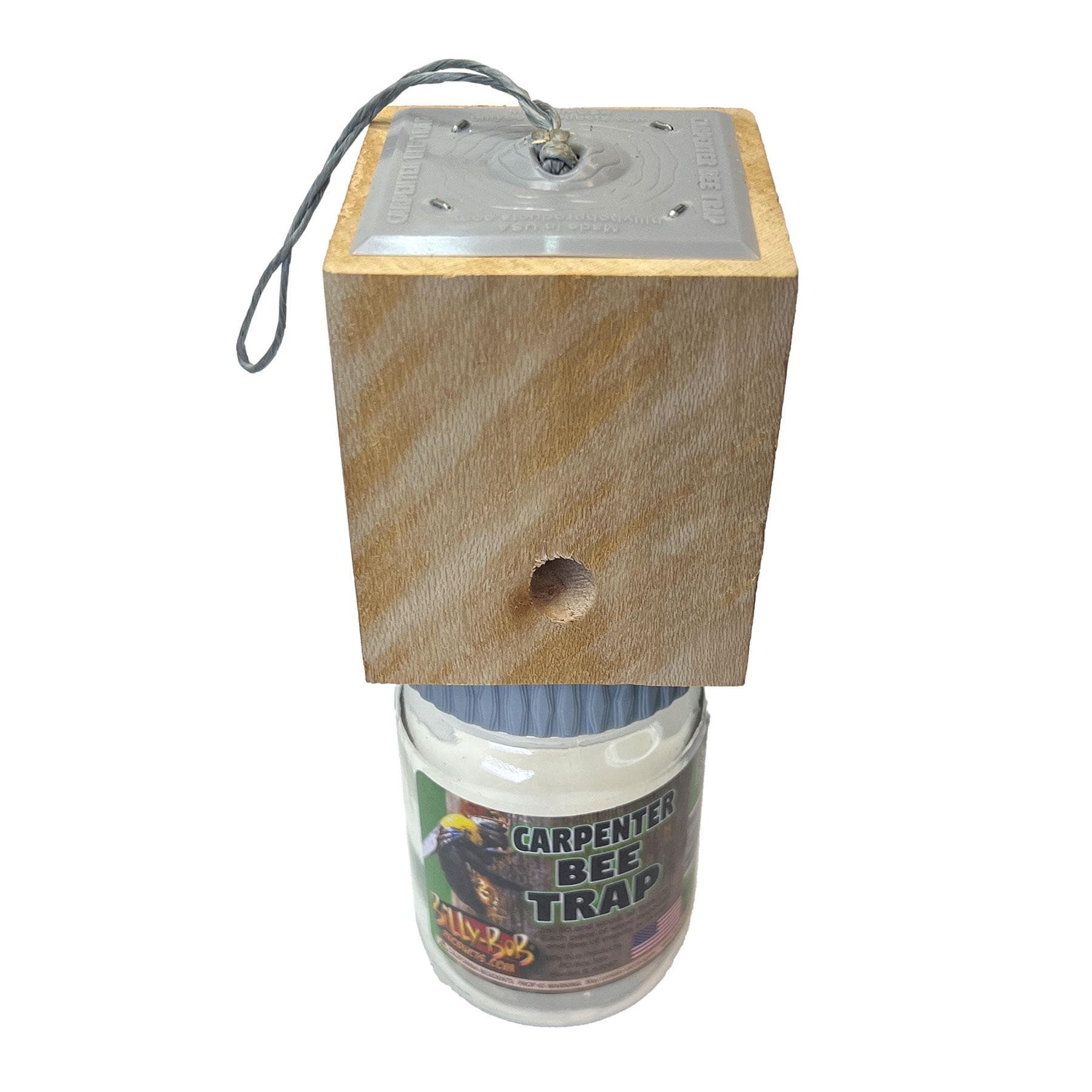 Handmade Carpenter Bee Trap - Wooden Bee Traps - Carpenter Bee - - Etsy