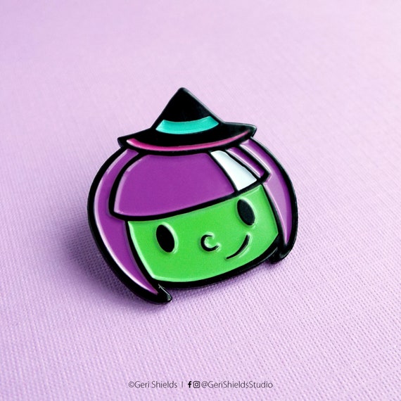 Modern Witch Enamel Lapel Pin Witch Pin | Etsy