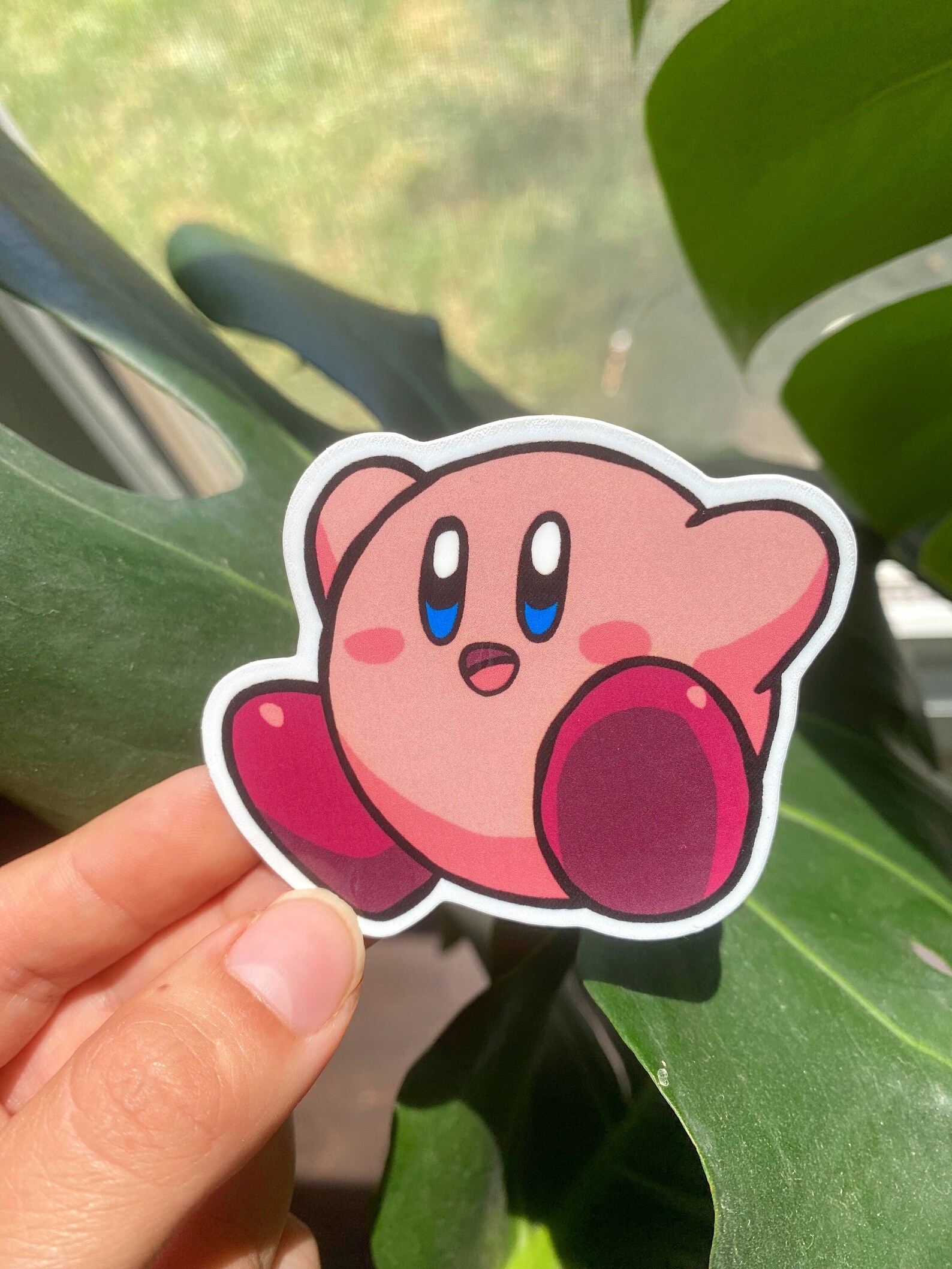 Kirby Sticker | Glossy | Nintendo | Notebook, Water Bottle, Gift ...
